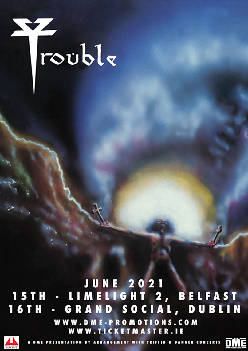 Trouble to hit Belfast in June 2021 – The Distortion Project